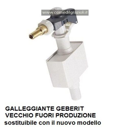 GEBERIT GALLEGGIANTE X CASSETTA WC INCASSO UNIFIL 240.784.00.1-240.705.00.1